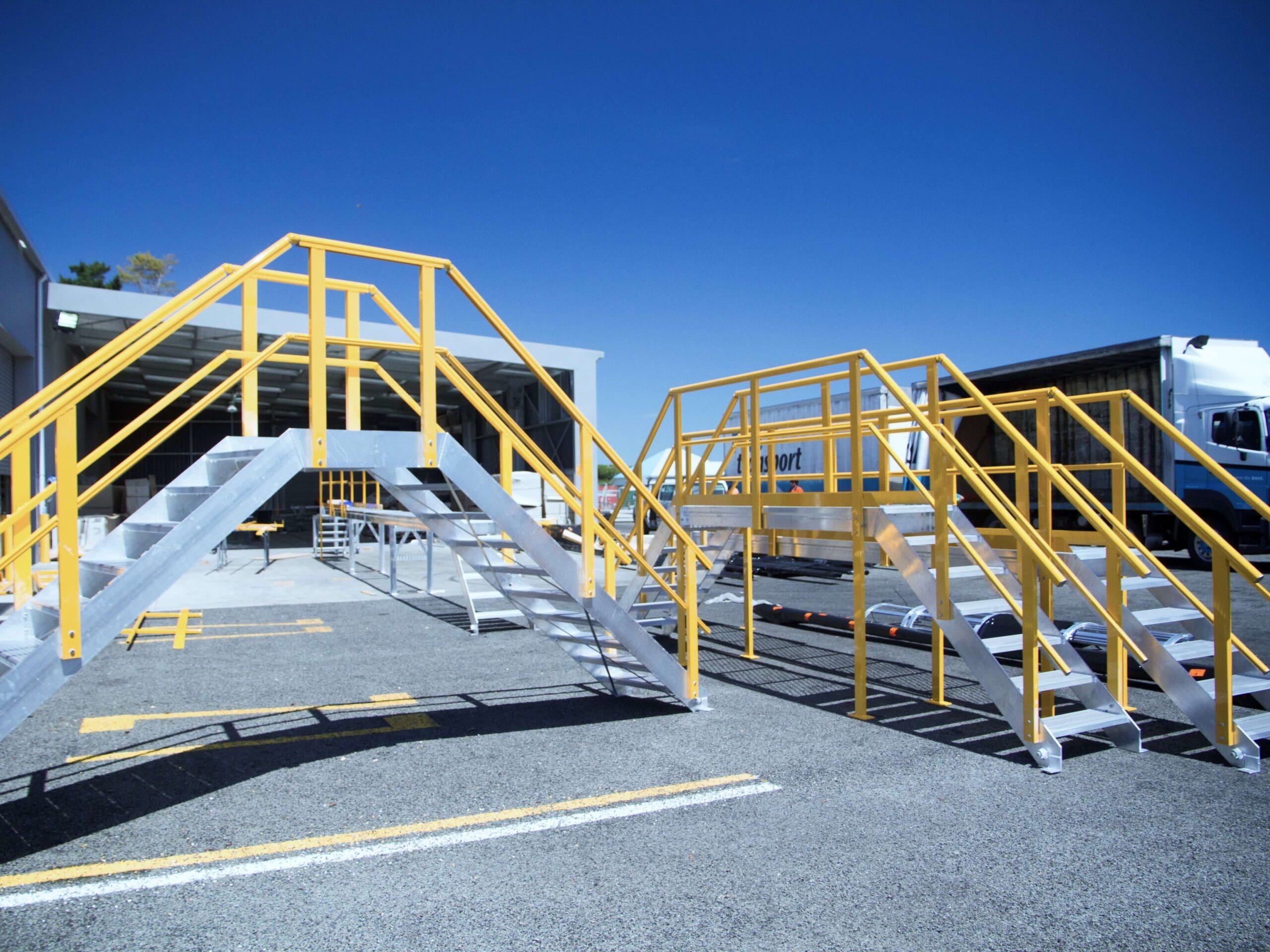 Aluminium Step-Over Stair Systems | Monkeytoe NZ