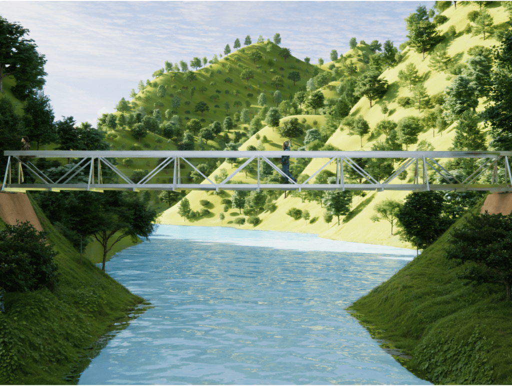 Trail & Service Bridge - Monkeytoe New Zealand